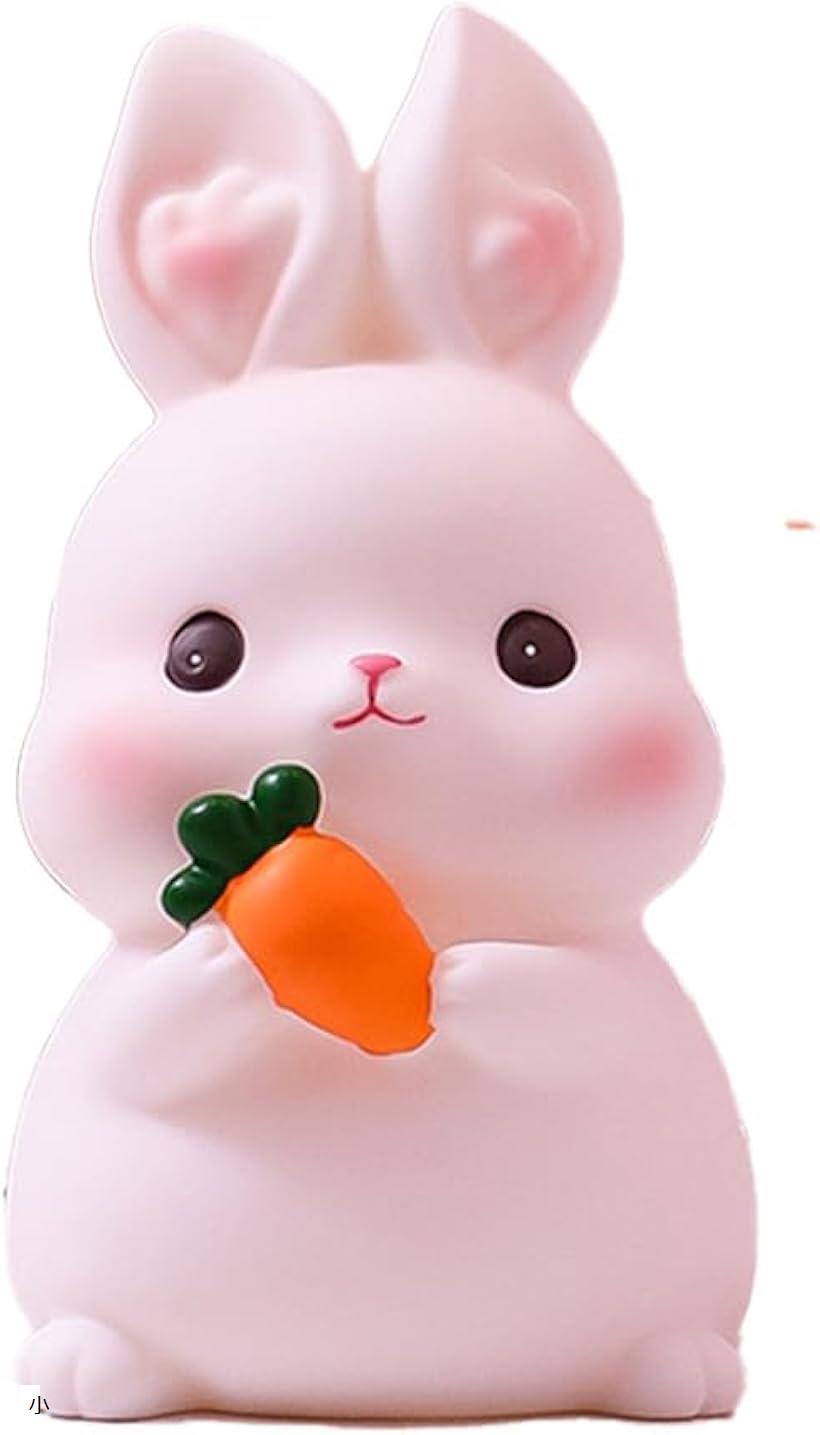 ・かわいらしいウサギの形の貯金箱。小銭入れ貯金箱として使える可愛いデザインは、おしゃれなインテリアアイテムとしてもおすすめです。手作りの動物の置物としても楽しめます。※ 他ネットショップでも併売しているため、ご注文後に在庫切れとなる場合があ...