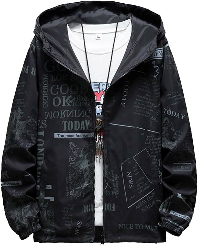 バリエーションコード : 2bux15h88i商品コード2bjg4wo646商品名アマツ リバーシブル ジップアップ パーカー ウインドブレーカー カジュアル アウター 柄 メンズブランドamatsuカラーブラック/グレーサイズ等L「リバー...