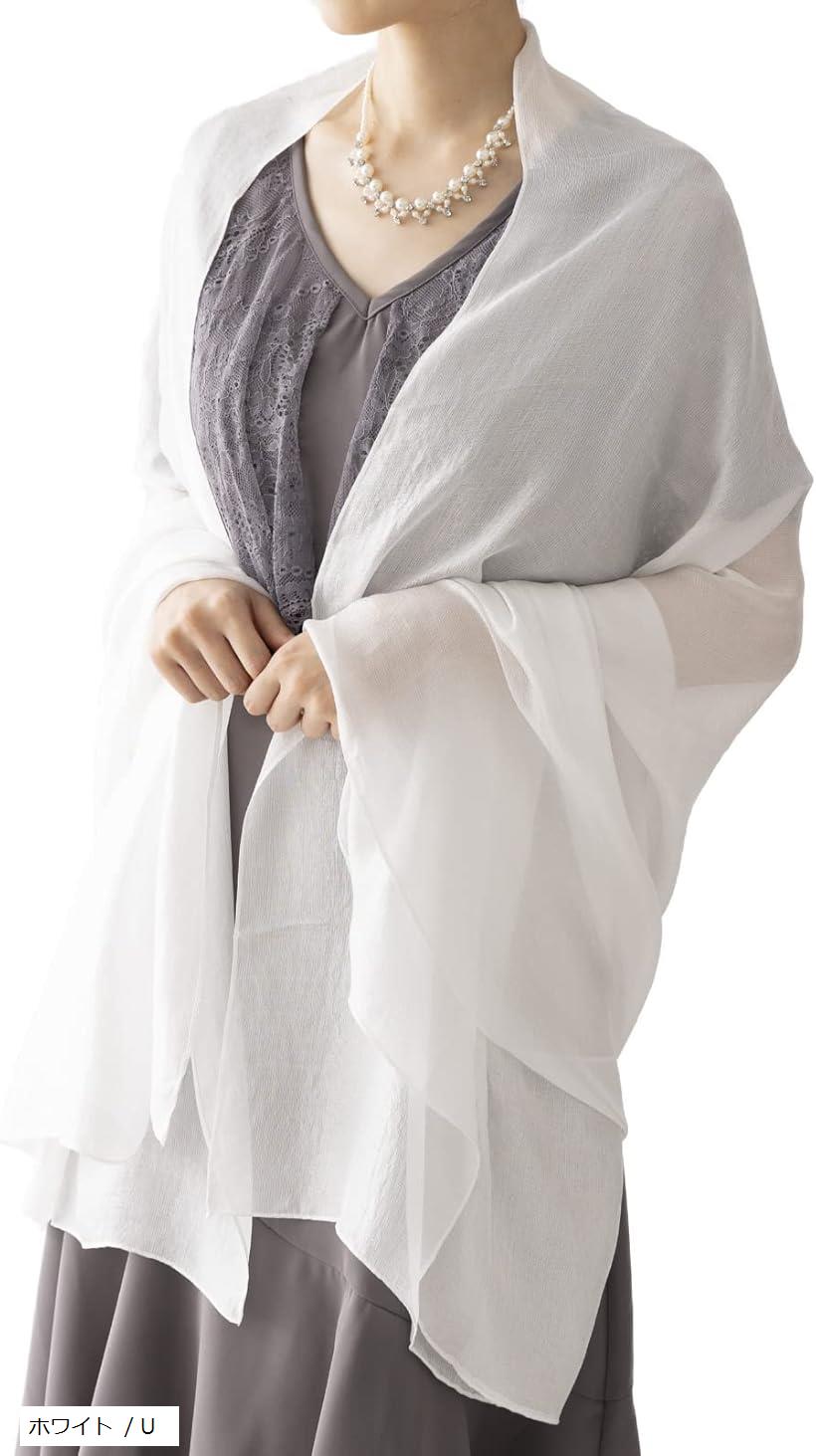 ・メイン素材: 綿・vオールシーズン使用できるシンプルなデザインの大判ストール。vドレスに羽織るだけで派手過ぎず華やかで上品な印象に。vファッションアイテムとしても楽しめ室内の冷房対策や、結婚式・披露宴・二次会など様々なシーンにも大活躍。v...