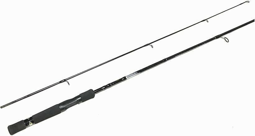 ZEBCOの6ftスピニングロッド2ピース(M)でございます。商品は本体のみでパッケージへあありませんのでご了承ください。長さ：6ft(1.8m)スピニング2ピース(M)仕舞寸法(最小サイズ)：95cm重量：128g材質：カーボンアクション...