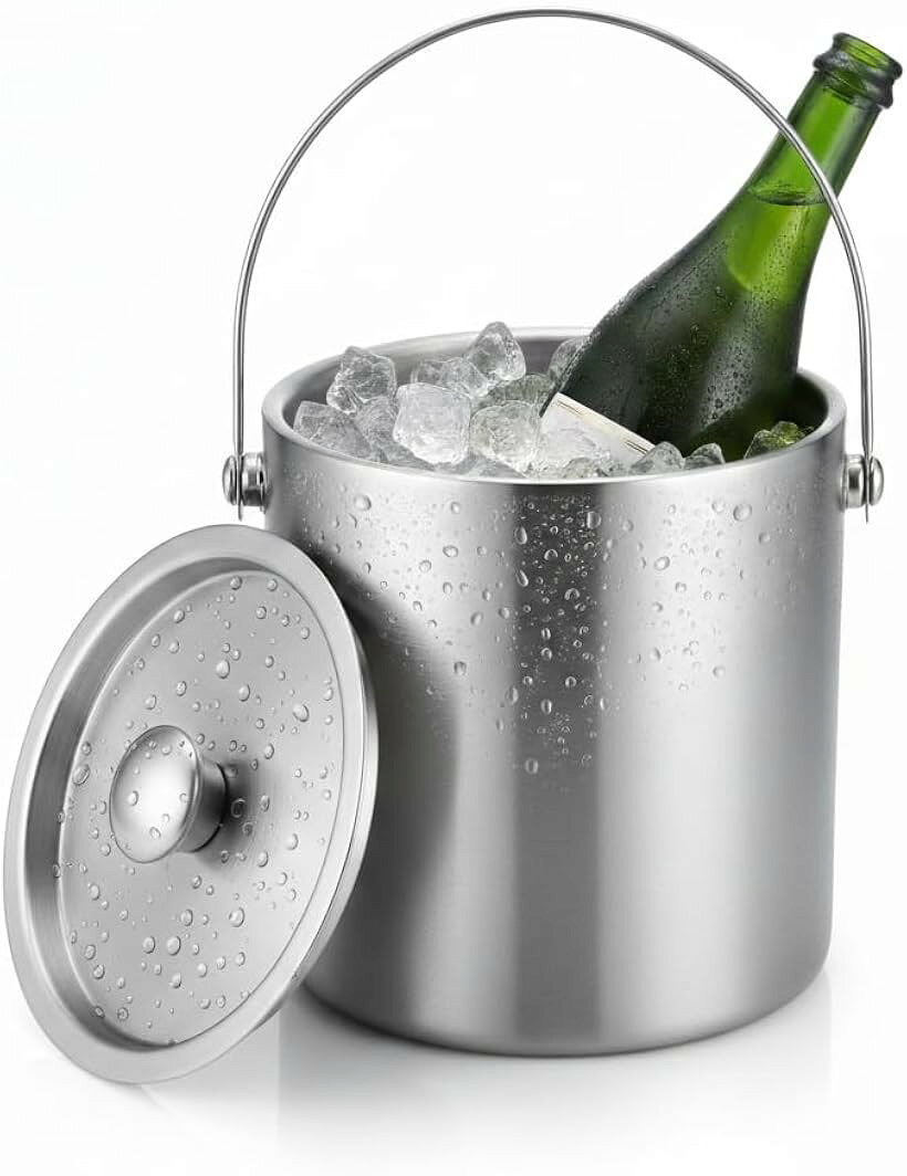 バリエーションコード : 2b9s2qdklf商品コード2b9sjtj9wq商品名アイスペール 溶けない 二重構造 真空断熱 アイスバケット 氷入れ ハンドルとフタ付 ステンレス製ブランドAsdaysカラーホワイトサイズ等1.6L「蓋付きア...