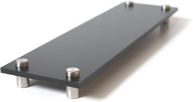 「アクリル板」つや消しマットブラック / 厚み5mm「組立式」脚を取り付けるだけ。高級感のある黒色天板となっております。黒マット(つや消し)仕様ですので撮影にも最適です。※ 他ネットショップでも併売しているため、ご注文後に在庫切れとなる場合...