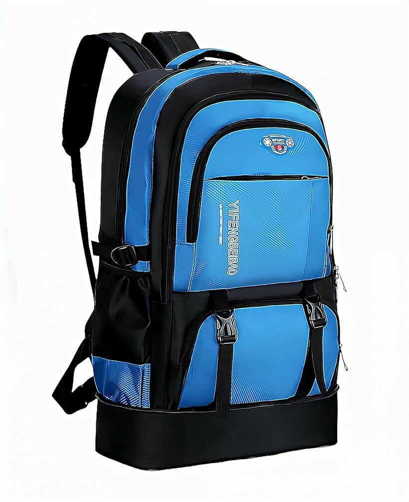バリエーションコード : 2b9pxr2hin商品コード2b9px33hs8商品名バックパック リュックサック 多ポケット 大容量 約65L 登山 キャンプ アウトドア スポーツブランドHSE金丸商店カラーブルーサイズ等65L大容量約65L...