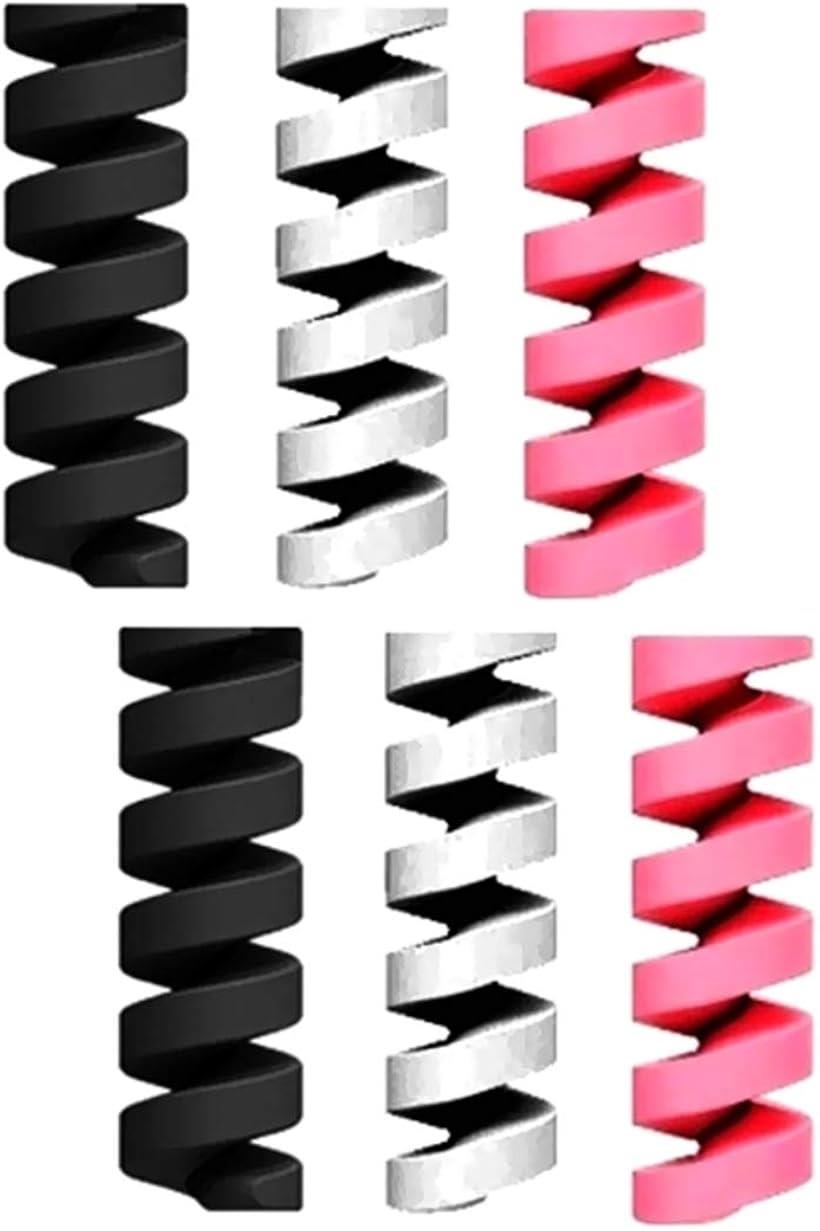 ・柔軟性の高いシリコンを使用しているので、ケーブル断線、抜け、ひび割れから保護します。・Lightningケーブル、USBケーブルやPCケーブルなど、様々な種類のケーブルに対応しています。・ツイストデザインがユニークでかわいいです。変形しに...