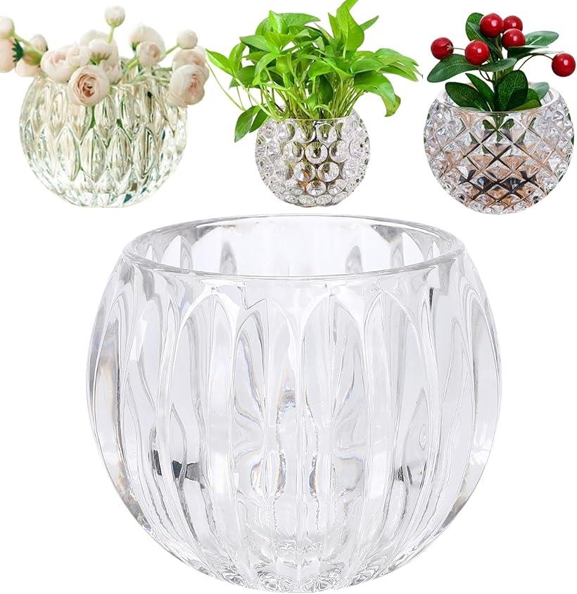 「花の美しさを引き立てる透明なデザイン」このガラスの花瓶は透明なデザインが特徴で、どんな花を飾ってもその美しさを引き出します。シンプルでありながら洗練された見た目が、お部屋や食卓を華やかに彩ります。「安定感のある設計と滑り止め加工」手作りの...