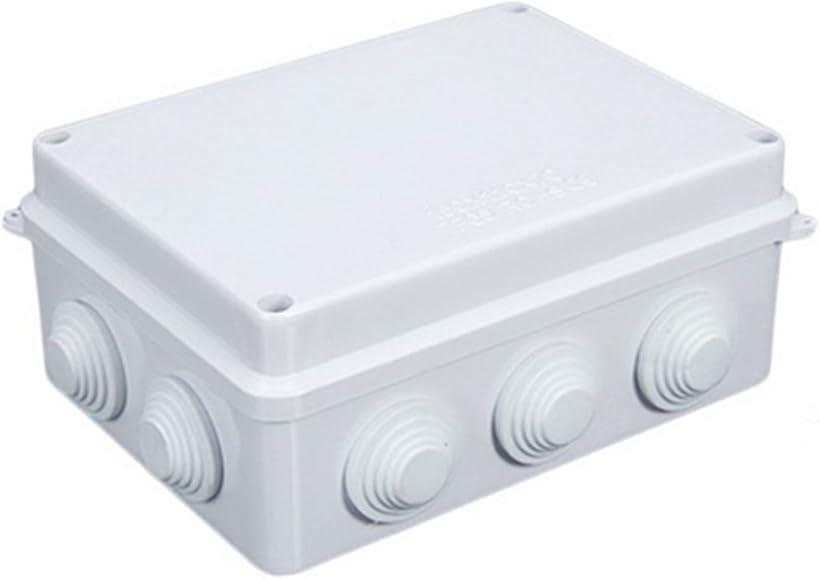 IP65防水規格ジャンクションボックスです。150x110x70mmサイズ。ABS新素材を採用し高強度、高耐久性で屋内屋外を問わず幅広い設置場所に適応する電気ボックスです。ノックアウトを10個設置しており現場で配線用穴あけ作業不要で取付ける...