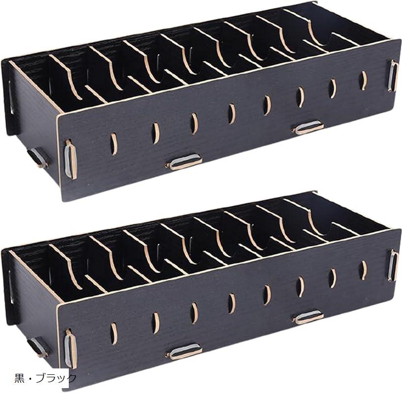 ・大量の名刺やトレーディングカードを収納するためのケース、2個セットです。・こちらの収納ケースには5つの仕切りが付属しています。仕切りは移動でき、整理するカードの量に合わせて間隔を調整したり、外したりすることが可能。仕切りを移動することがで...