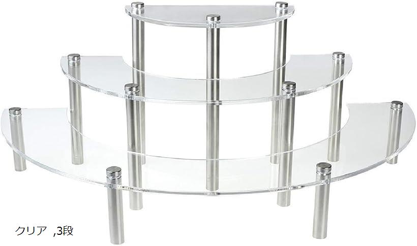 ・フィギュアケースは、大切なフィギュアや小物をオシャレにディスプレイしたい人に。3段ステージ式で透明アクリルとねじビスのセット。フィギュア、コレクションアイテム、化粧品などの小物をお店風に陳列できます。・組み立て簡単。アクリルについた保護膜...