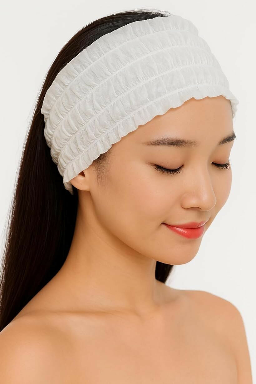 バリエーションコード : 2buuh624v9商品コード2buuh6xtdh商品名使い捨て不織布ヘアバンド メイク・洗顔用ヘアターバン 業務用ヘッドバンドブランドHSE金丸商店カラーホワイトサイズ等100枚入使い捨てタイプで衛生的に使用可能...