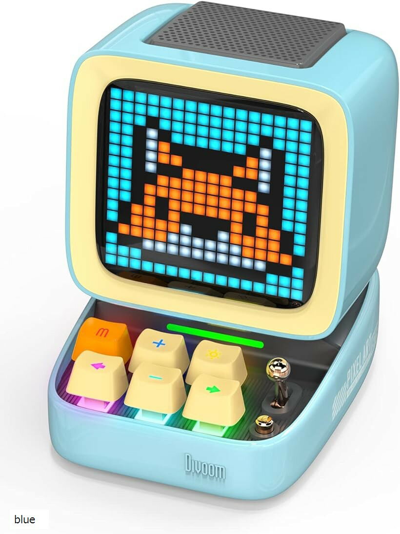 ・Divoom Ditoo-Proについて - Divoom Ditoo-Proは、3.55インチのLEDスクリーンを備えた人気のあるレトロなBluetoothスピーカーです。美しい形と実用性を組み合わせ、小さな空間でもフィットするコンパク...