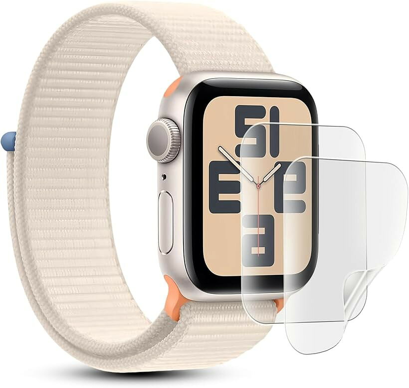 バリエーションコード : 2b9l81ojkk商品コード2b9qr23qoh商品名2枚 アンチグレアApple Watch 46mm フィルム Series 10 対応 保護フィルム TPU素材 サラサラ タッチ感 反射防止 浮き防止 気泡...