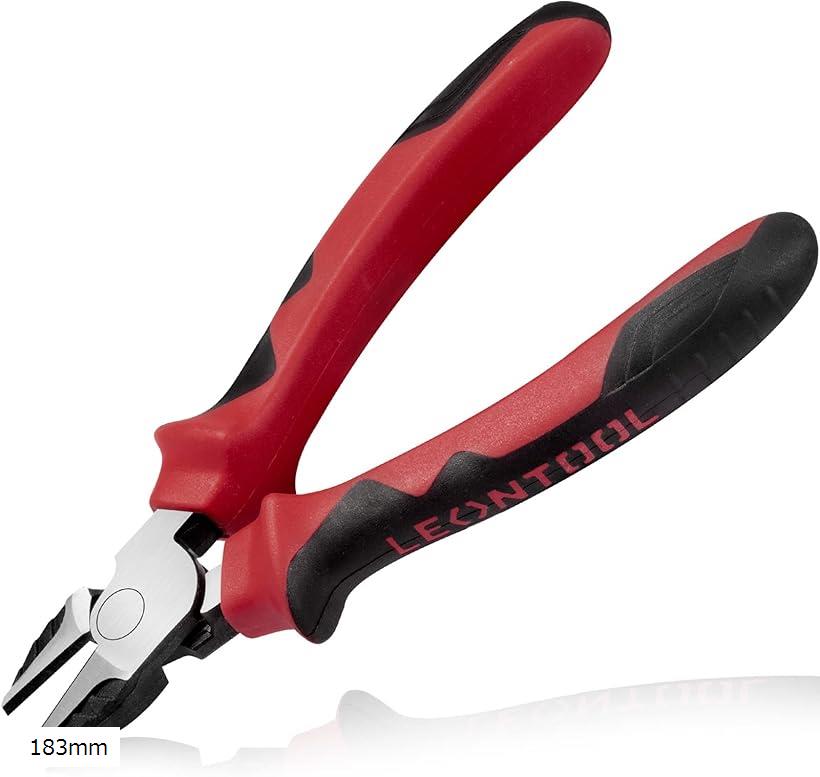 ・幅広い用途: ワイヤーカッターは鋭く効果的で、銅、スチール、アルミニウム、ケーブルタイ、さらにはピアノ線などの軟質および硬質のワイヤーを切断するために使用できます。・省力設計：コンビネーションプライヤーは、使用時に標準的なペンチよりも35...