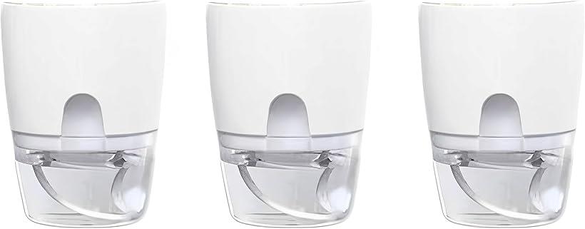 「自動吸水」貯水槽付きの給水プランターです。底に水をセットしておくことで植木鉢にセットされているロープが水を吸い上げ自動的に水分を与えてくれます。「残量がわかる」給水トレーは透明なので水の残量が一目でわかります。給水口があるので水を足すのも...