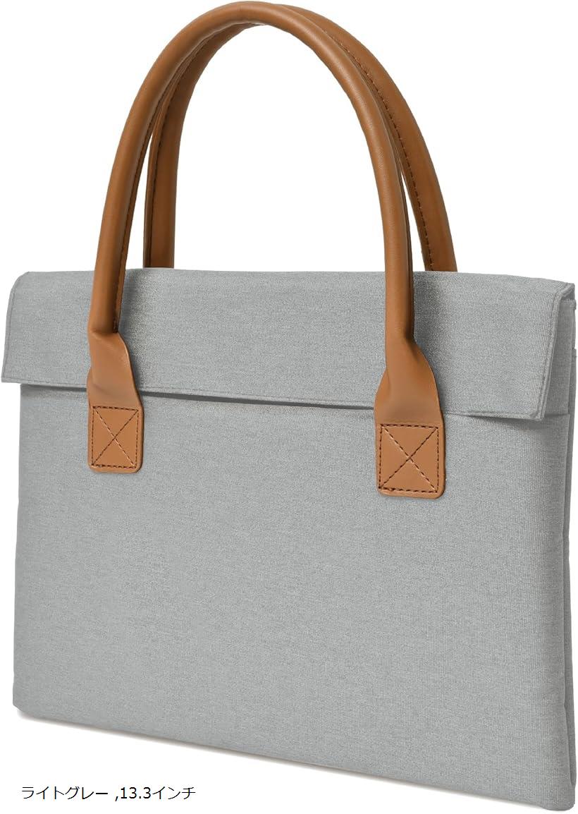 ・「スリムな見た目なのに、ちゃんとPC専用バッグ」 スリムバッグなのに全方位にしっかりとクッションが入っているので、PCやタブレットを入れても安心。内側の素材も、PCの表面を傷つけないよう、ベルベット素材が使われています。内側のポケット2ヶ...