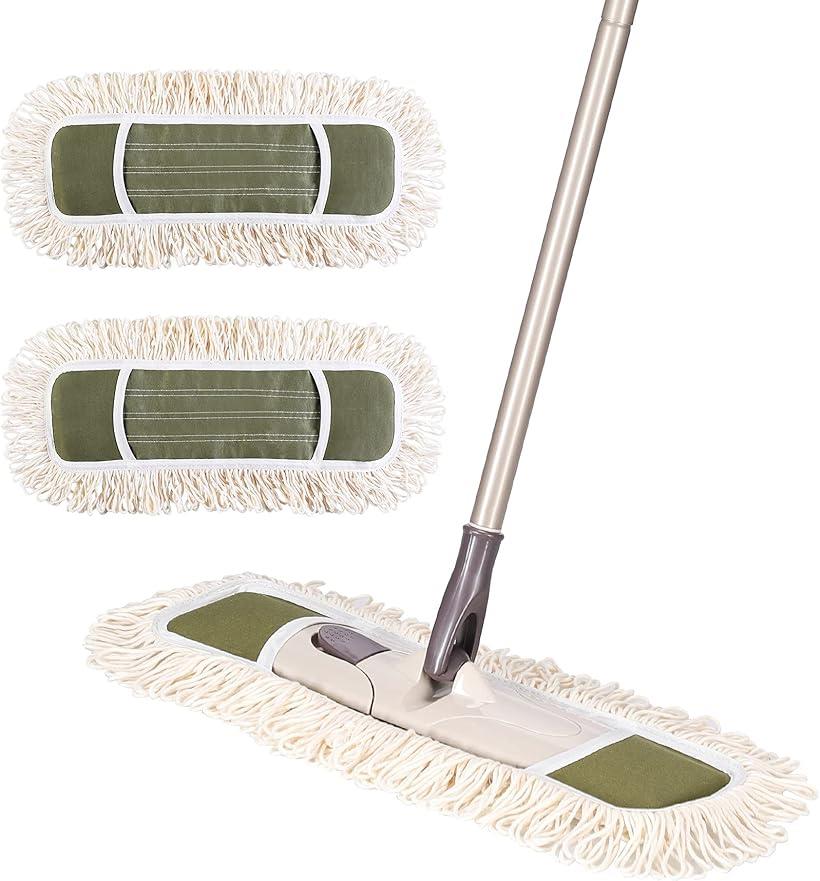 ・「セット詳細」：ハンドル3本、取替用クロス2枚、ヘッド1個。・「組立簡単」：手元に到着してすぐ使用したり、モップ本体は軽量で片手でも操作したりできるので、毎日楽に掃除を実現できます。・「材質」：クロスにはマイクロファイバー素材を採用され、...