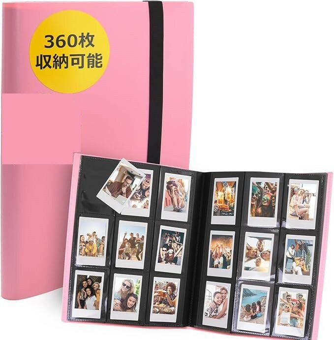 バリエーションコード : 2bjyp96td9商品コード2b9f13l9x2商品名チェキ アルバム チェキ帳 大容量 チェキファイル インスタックスミニブランド革ICHIカラーピンク/360枚サイズ等30.5cmx24.5cmx2.5cmゴ...