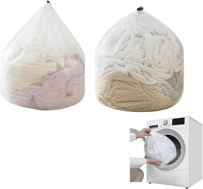 バリエーションコード : 2bud6d58jt商品コード2b9qitx5dd商品名洗濯ネット 布団 毛布 寝具 ランドリーネット 大 円筒型 巾着型 洗濯機 ドラム式 乾燥機対応ブランドHAPPY SUGARカラー粗いメッシュ1枚+細かいメ...