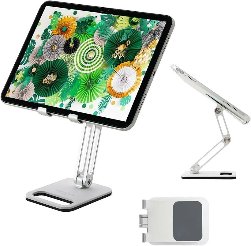 バリエーションコード : 2bj28cwtqv商品コード2bj882kc5y商品名タブレット iPad スタンド 軽量290g 多彩な変形 関節硬さ調節 ガチガチの安定感 15.6インチ モバイルモニター スマホスタンド iPhone スイ...