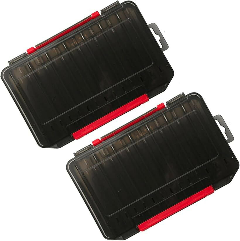 バリエーションコード : 2bufsj22yy商品コード2bufs403t0商品名ルアーボックス 両面 2個セット タックルボックス メタルジグ リバーシブル ケース 釣具 ケース 釣りブランドRoaRionカラーブラックサイズ等大セット内...