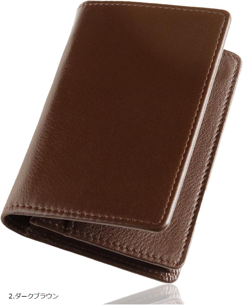 ＊＊購入前にご確認ください＊＊・・この商品は柔らかい革で作っています。枚数多めでご使用の場合、最初は蓋がしっかり閉じないことがありますが、柔らかい革なので時間と共にフィットします。ご安心ください。「特徴」「営業職に贈る大容量名刺入れ」は、こ...