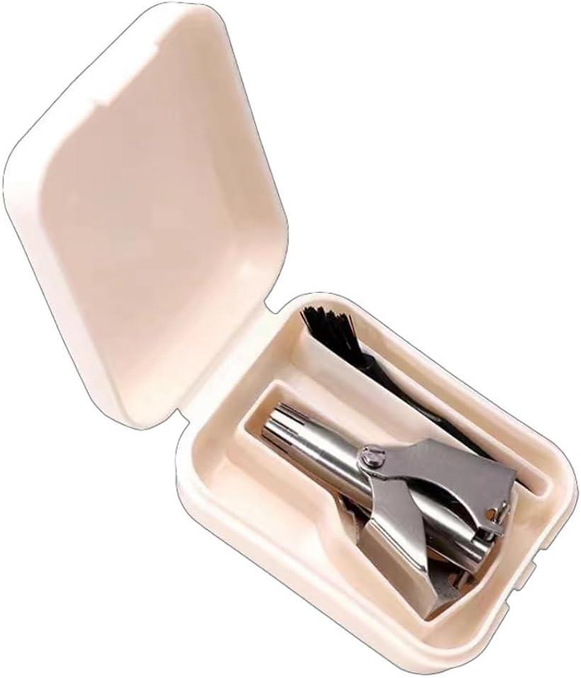 「使用簡単＆安全」引っ張らないから痛くない。どの角度の鼻毛もスムーズにカット可能。「高品質ステンレス製」高品質ステンレス製だから、長く使えて衛生的。いつでも清潔をキープ。「持ち運び便利」ポケットに収まるサイズ感。出張や旅行先でも手軽に鼻毛ケ...