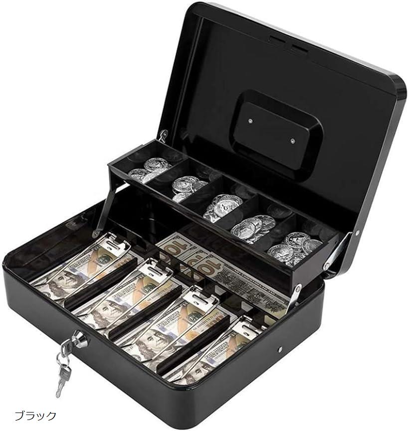 「現金の管理を楽にします」お店やイベントで使うレジとしての現金管理を楽にします。独自のカギつきで防犯対策にもなります。「多機能で使いやすい」刻みがついているコインカウンター、両サイドに上段トレイ付きで使いやすいです。また、紙幣を固定できるク...