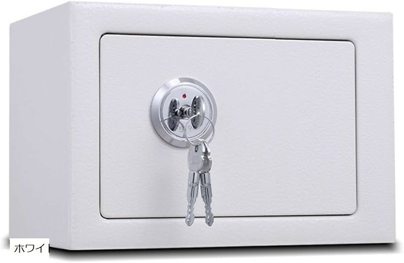 「安心安全な小型金庫」 小型で高性能で安全な家庭用小型金庫です。盗難防止の機能が充実しており、大切な貴重品をしっかりと守ります。どのお部屋にも邪魔にならないサイズで、レジスターや事務所にも最適です。「頑丈で安全設計」 頑丈なスチール製のボデ...