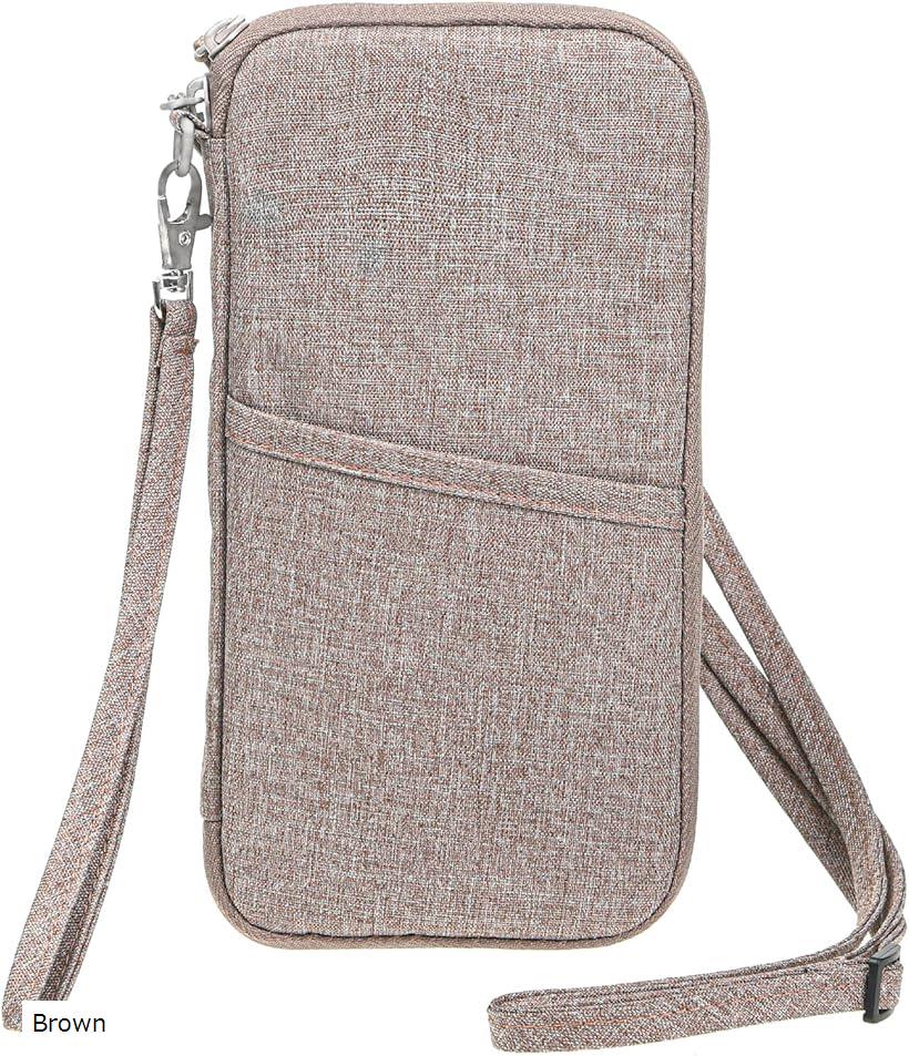 飛行機搭乗の際に必要となるパスポート、搭乗券や、入国審査に必要な書類、携帯、カード、現金等を、コンパクトにまとめることができます。外側には前ポケット、後ろポケットがあり、パスポートケース内部には、内ポケットがたくさんあり便利です。パスポート...