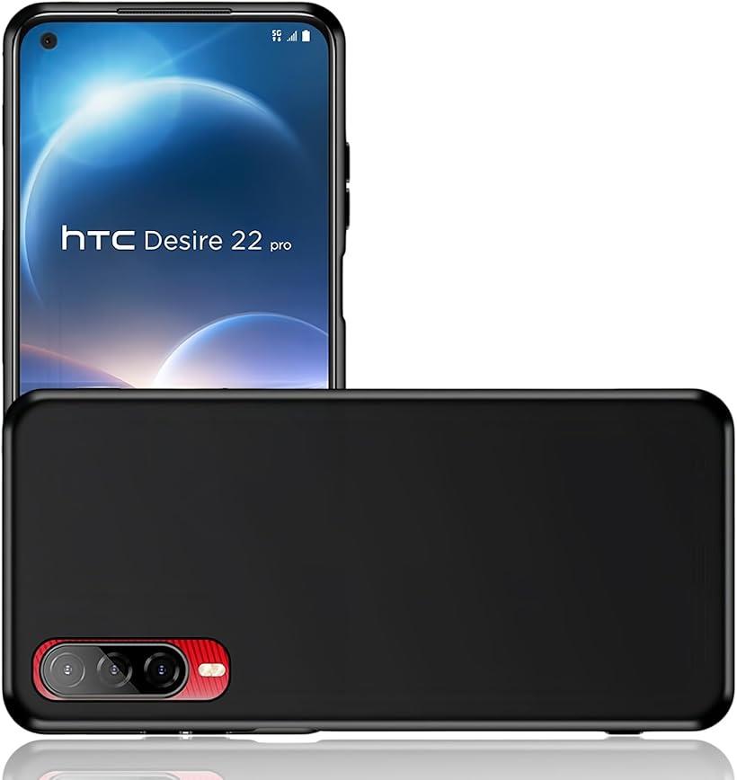 「対応機種」HTC Desire 22 Pro専用デザインです。（色：ブラック）ご購入の前に、ごスマホの型番とサイズを確認してください。「TPU材質で優れた耐久性」適度な硬さと弾力性をあわせ持つTPUを採用し、衝撃に強く耐久性に優れ、落下や...