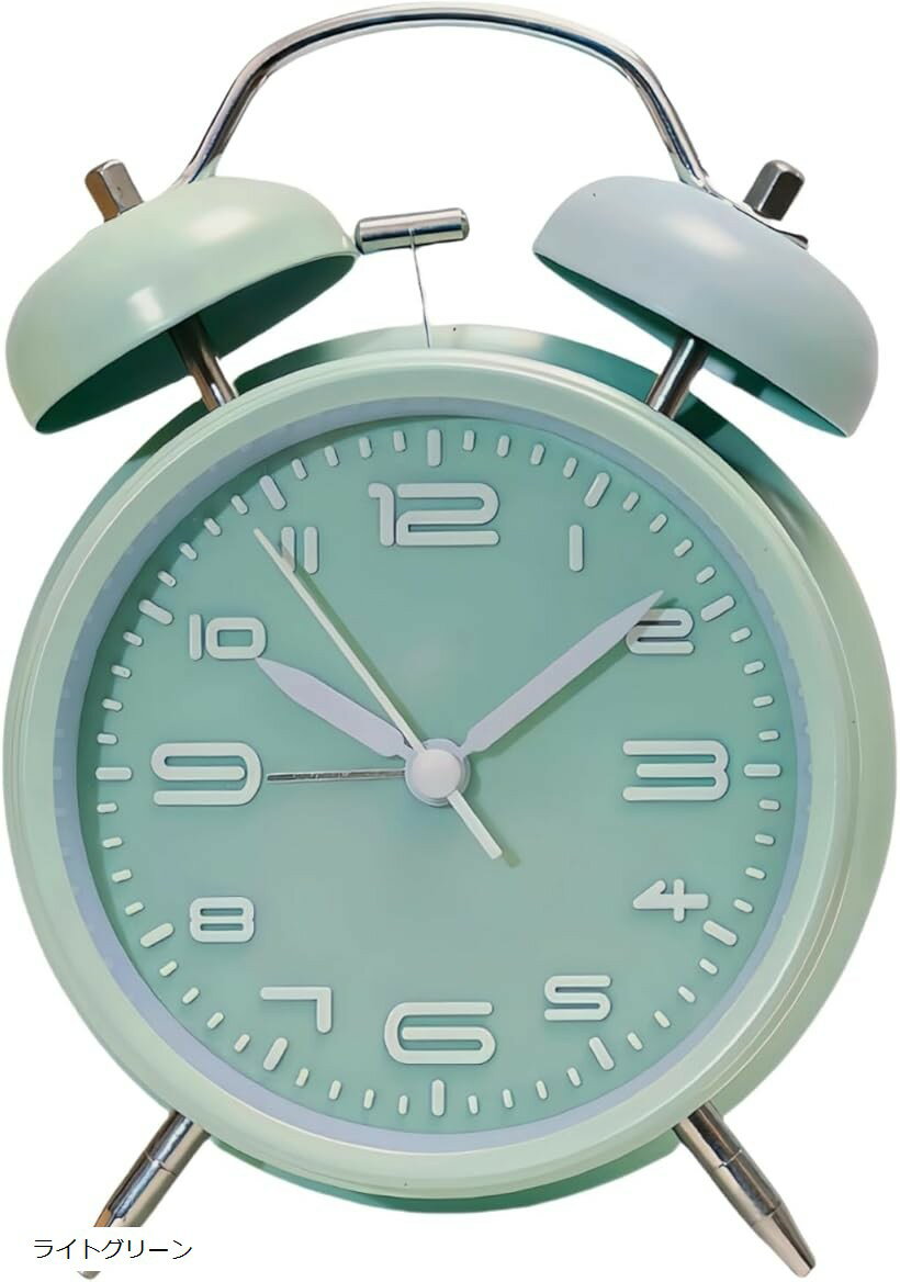 「目覚まし時計 大音量 爆音」このアラーム 時計は、絶対起きれる目覚まし時計です。この振動 目覚ましは、双鈴を持つアナログな目覚まし時計であり、左右のベルがハンマーで叩かれます。爆音目覚まし時計のベル音は非常にクリアで、大音量であり、深い眠...