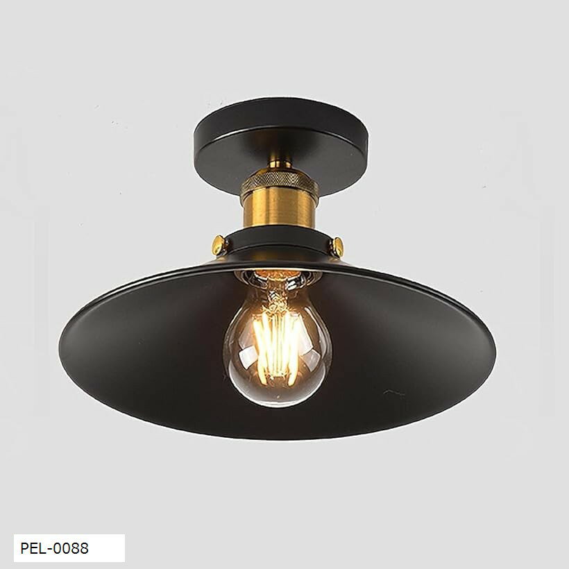 直径22センチメートルx 高16センチメートル 光源の種類：E26口金（電球は別売り） ・白熱電球対応 ・電球型蛍光灯対応 ・LED電球対応。このヴィンテージ工業風シーリングライトは、個性的な家のスタイルを追求する方に最適な選択です。リビン...