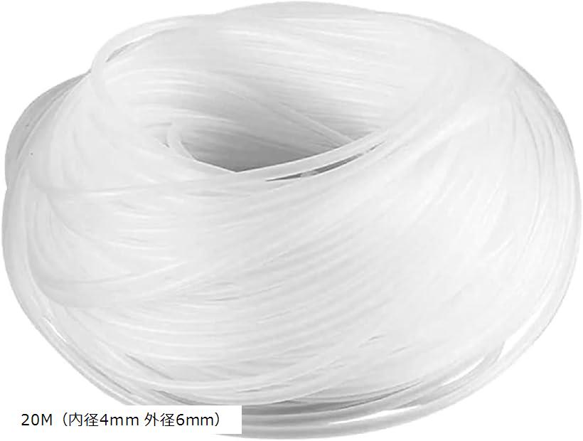 「シリコンチューブ 水槽用 – 柔軟性と耐久性を兼ね備えたエアチューブ」 高品質なシリコン素材を使用した水槽用エアチューブ。柔軟性が高く、取り回しが容易で、長期間の使用でも劣化しにくいのが特長です。「内径4mm エアチューブ – 多様な水槽...