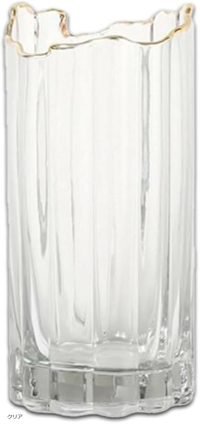 「北欧風ガラス花器」カット風にデザインしたシンプルでおしゃれなガラス花器です。切り花やドライフラワー、生花はもちろん、造花や水耕栽培にも対応可能。お部屋や食卓、窓際の他、特別なイベントにもぴったりです。「お部屋のアクセントに」見る角度によっ...