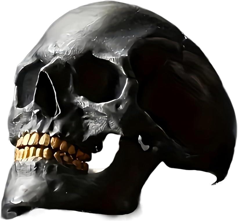 存在感抜群のドクロモチーフが印象的なスカルリング。細部までこだわった立体的なデザインで、クールでワイルドな雰囲気を演出します。シンプルなコーディネートにプラスするだけで、一気に個性が際立つアクセントに。ロック・パンク・ストリート系ファッショ...