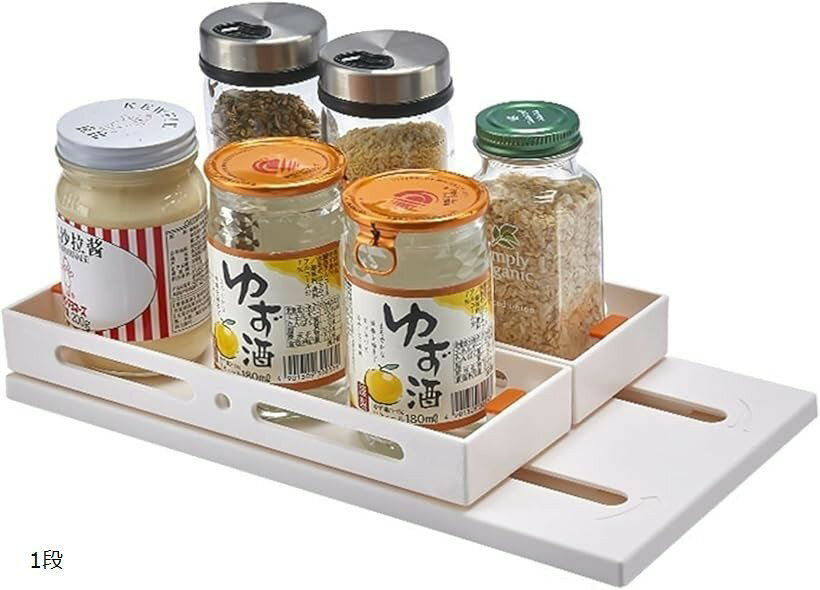 「収納力抜群」キッチン周りでごちゃごちゃしやすい調味料を一気に収納。小さくてもたくさん入るスパイスラックです。2段タイプの場合、下段は高さ約15cmまでのボトルが収納可能です。「幅16cmのスリム構造」使いやすい小サイズ設計のため、キッチン...