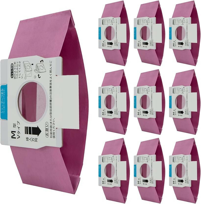 適合タイプ : M型Vタイプ、MC-PJ22A-H、MC-PJ21G-N、MC-PJ210G-W、MC-PJ20A-C「パッケージ内容」交換用紙パック10枚「特長」高品質なメルトブロー繊維不織布でで作られて，吸収力が長く、詰まりにくい，破損...