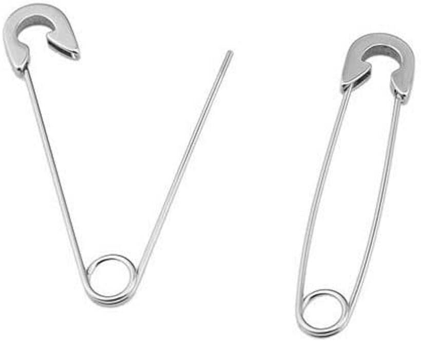 商品コード2b4g345989商品名安全ピン ピアス 18G ステンレス 両耳用 2つ入り 軟骨ピアス シンプル メンズ レディースブランドAREUMカラーsteelピンモチーフ ピアス 2個入り素材：ステンレス合金 / サイズ：4cmx0...