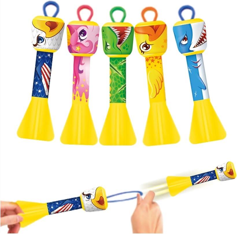 どこでも楽しめる。指で飛ばすフォームフィンガーロケット5個セット。空飛ぶ様子が爽快感抜群の楽しいキッズ用の玩具です。安全で柔らかいフォーム製のロケット。室内でも安心して身体を動かすおもちゃとして遊べるフォームロケットランチャー。運動不足解消...