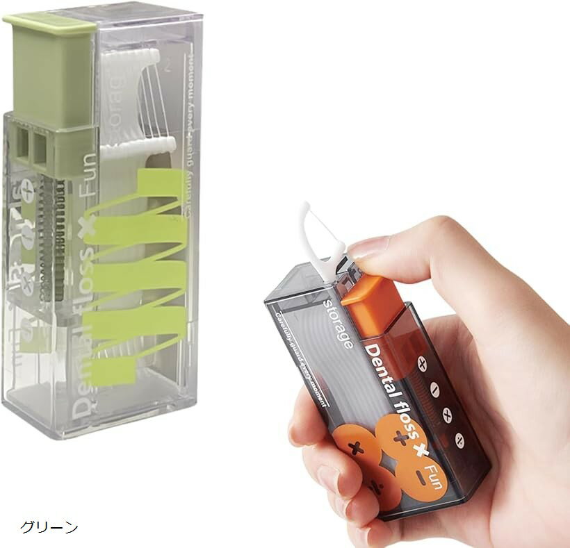 「コンパクトで持ち運びやすいフロスケース」「ポータブルタイプのデンタルフロスディスペンサー」「旅行用 フロスケース」※ 他ネットショップでも併売しているため、ご注文後に在庫切れとなる場合があります。予めご了承ください。※ 品薄または希少等の...
