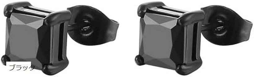 2つ入り ピアス / カラー：シルバー，ゴールド，ブラック「サイズ」6mm / ポスト長：約1.2cm「素材」ステンレス合金、メッキ加工、フェイクダイヤ (合成樹脂)「デザイン」上品なプチプラアクセサリー / 2つ入りなので、両耳，片耳お好...