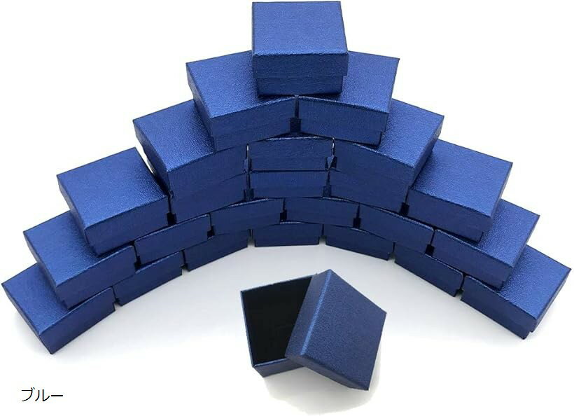 「大容量24個セット」プレゼント用に最適な正方形のギフトボックス24個セットです。高品質なクラフト紙を使用しているので、高級感があり丈夫で破れにくいです。ボックス内部には中身が映える黒いスポンジ付き。「小物アクセサリーにオススメ」サイズが5...