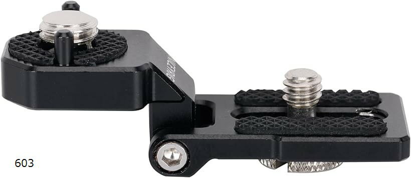 サイドハンドルやカメラケージにアクセサリを取り付けるための1/4と3/8のARRI位置決めネジが付属しており、ツールなしで構造減衰により簡単に角度を調整できます。安全かつ安定的に取り付けるために、ARRI位置決めピンとゴムパッドを備えていま...