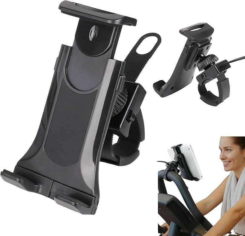 「タブレットに最適な安定固定」 iPad miniなどの小型タブレットをしっかりホールド。走行中の動画視聴やナビ利用にも対応し、操作性と安定性を両立します。「360°自由調整で視認性アップ」 ジョイント構造により、スマホを縦横自在に調整可能...