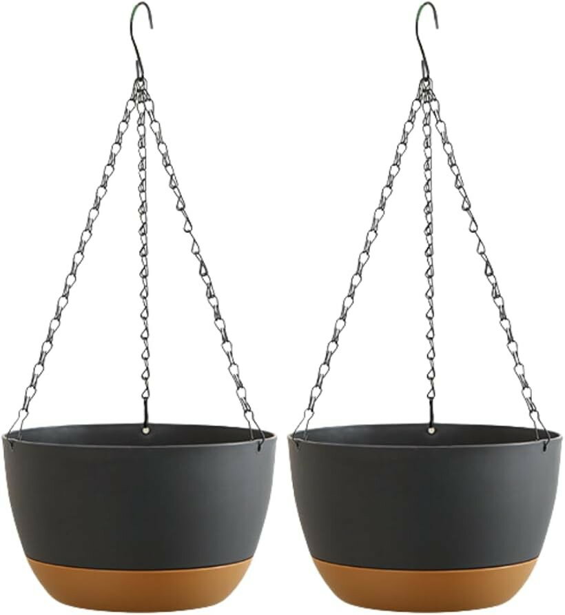 「モダンでスタイリッシュな吊り下げ植木鉢」新たに設計されたこの吊り下げ植木鉢は、屋内外のどんな空間にも馴染む多彩なカラーバリエーションから選択できます。自宅のリビングルームや玄関先をはじめ、バルコニーや庭など、様々な場所での使用が可能です。...