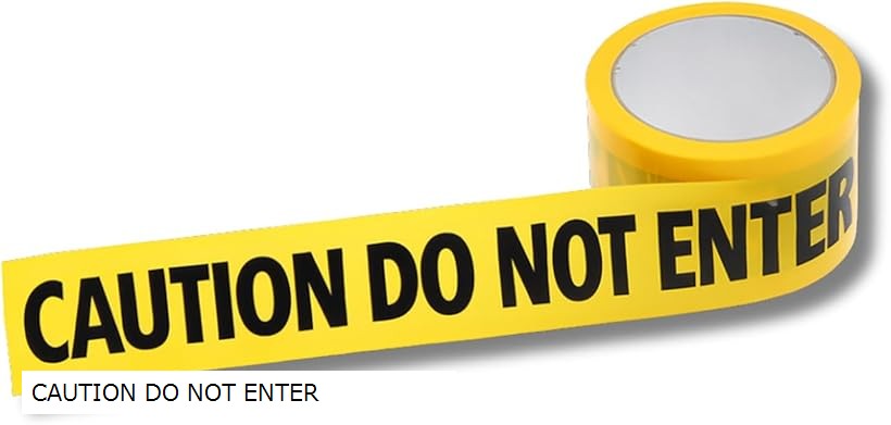 「安全を守る」このバリケードテープは、私有地や危険な場所への立ち入りを防ぎ、安全を確保します。英語表記で外国人にもわかりやすく、緊急時やイベント時に効果的です。「多用途」幅7.5cm、長さ100mのロングサイズで、広い敷地やイベント会場に最...