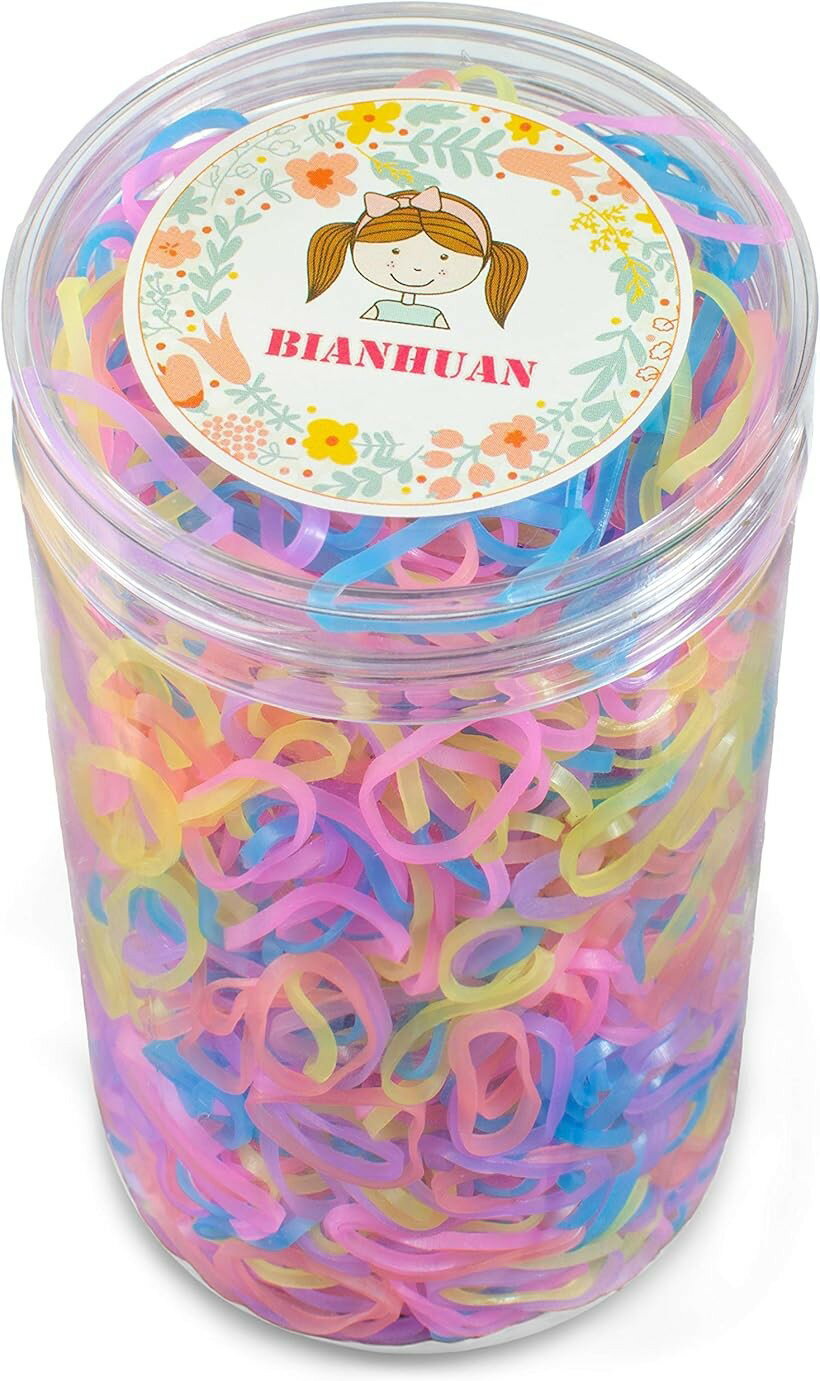 バリエーションコード : 2b8yi2wnh6商品コード2b8yyg5vxu商品名BIANHUAN ヘアゴム こども 約1000本 セット おしゃれ かわいい カラフル ベビー ヘアアクセサリー ゴム 髪 リボン 発表会 Cヘアゴム 小さい...