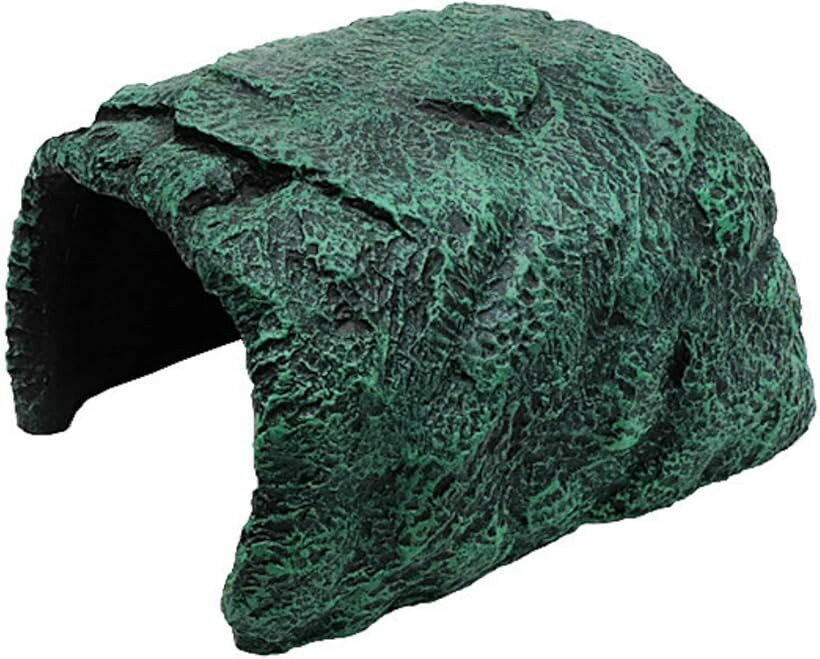 「リアルなデザイン」まるで本物の岩。自然な岩肌を再現したリクガメ用ロックシェルター「安心感を与える設計」暗くてひんやり、安心できる隠れ家でリクガメもリラックス「多用途対応」陸・水両用の設計で、リクガメから熱帯魚まで幅広く活用可能「広々とした...