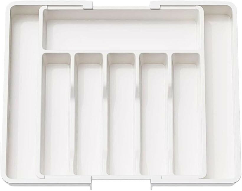 商品コード2bu0p3luhp商品名カトラリーケース カトラリー 収納トレー キッチン 引き出し対応 小物整理 伸縮式 軽量設計 食器トレー 小物収納ブランドSolvantaカラーホワイトサイズ等33～57 x 38 x 5cm「高品質素材...