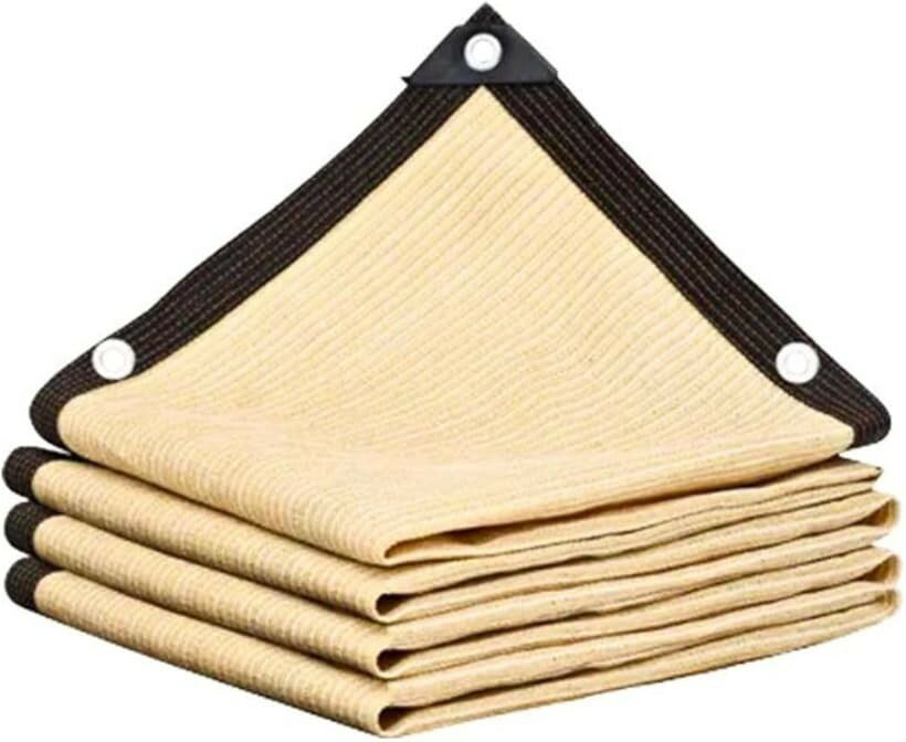 「高密度素材」高密度ポリエチレン素材を採用しており、耐引裂性・耐候性に優れています。紫外線や雨風にも強く、屋外使用に最適です。長期間使用しても劣化しにくい構造です。「優れたUVカット性能」UVカット率は約90%で、夏の強い日差しや紫外線から...