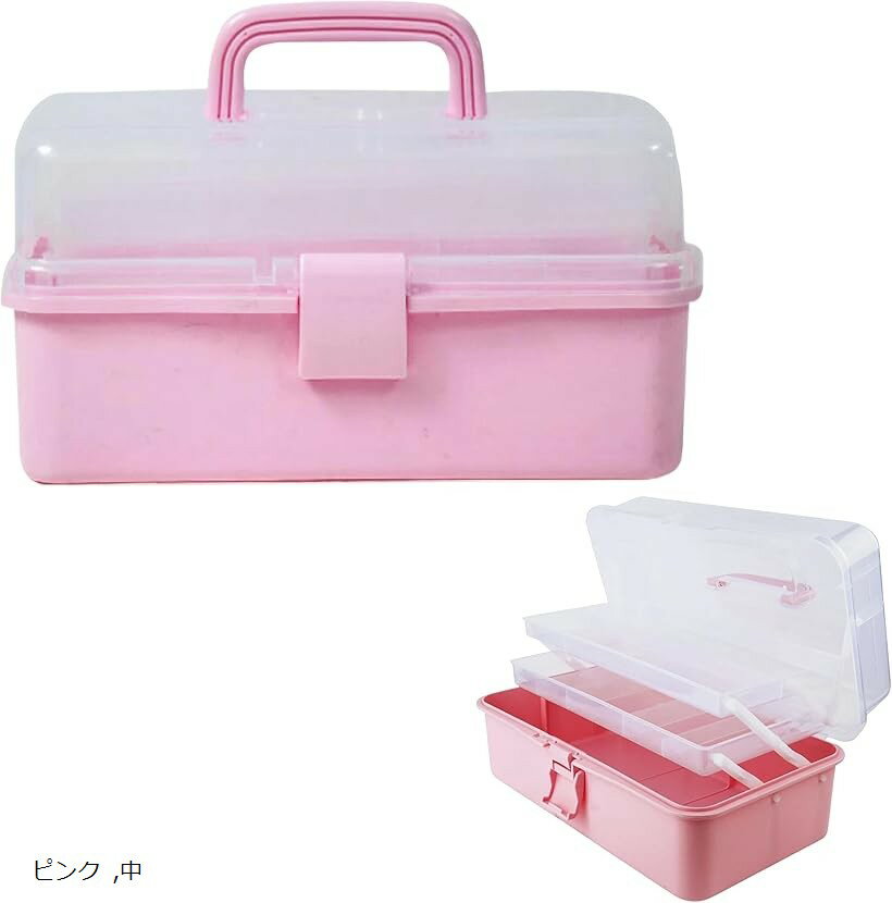 「一目でわかる透明収納」 透明なデザインで、救急箱の中身が一目で確認できます。常備薬や応急処置用品をスッキリ整理し、必要なものを素早く取り出せます。上段には仕切りがあり、綿棒や感冒薬をしっかり分けて収納可能。防塵・防臭効果があるため、清潔に...